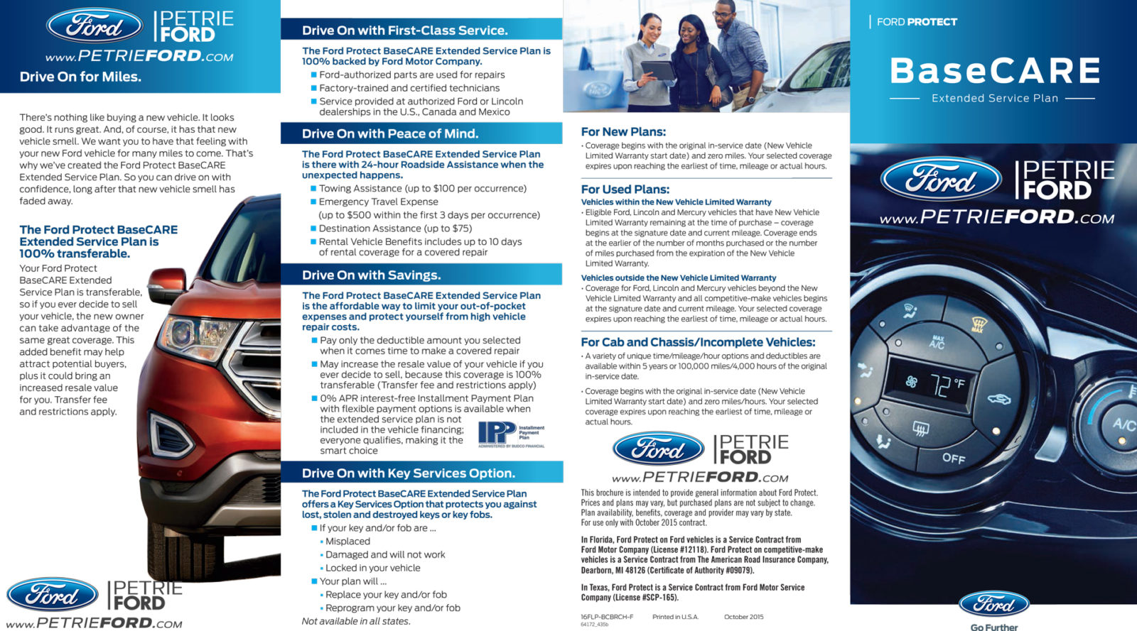 Base Care Warranty – Ford Canada Extended Warranty (ESP)